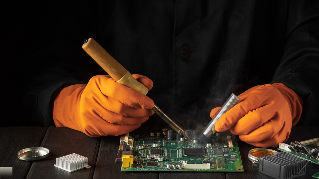7 steps involved in electronics manufacturing process